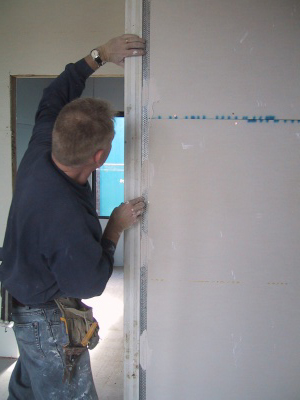 Plastering Diy Tips installing plaster metal external, beads and angles